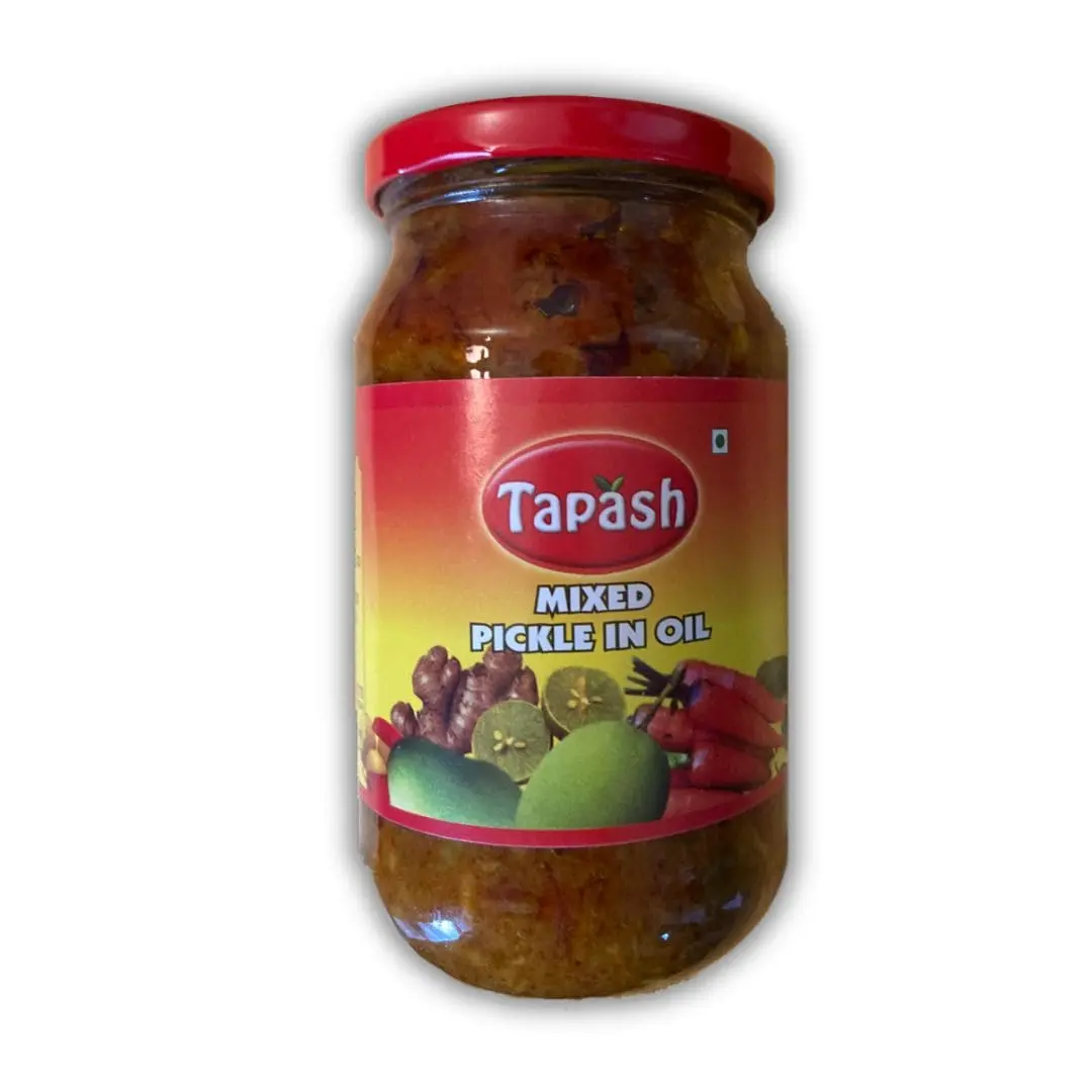 Tapash Mix Pickle in Oil - 400g - Bangla Local